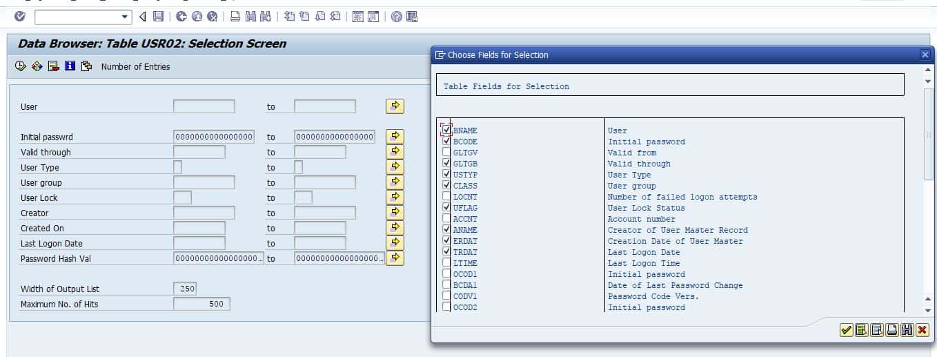 How to browse SAP Tables for SAP Auditing - ExpressGRC | SAP Cyber ... How to browse SAP Tables for SAP Auditing - ExpressGRC | SAP Cyber ...